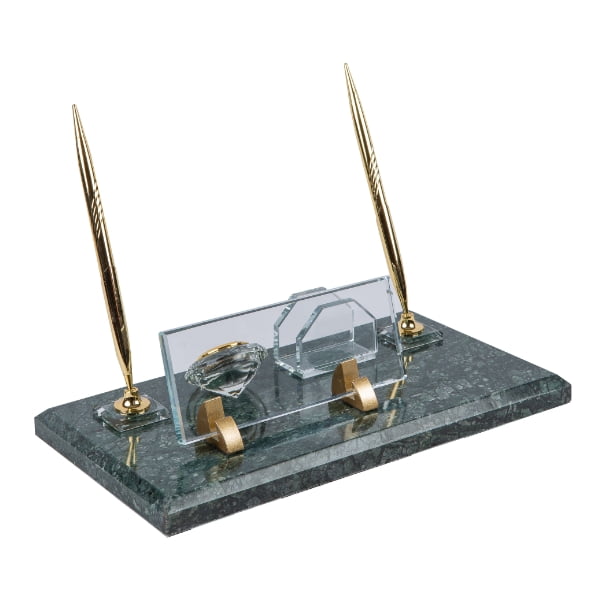 470 Yeşil Mermer Set | ALP PLAKET | REKLAM | PROMOSYON